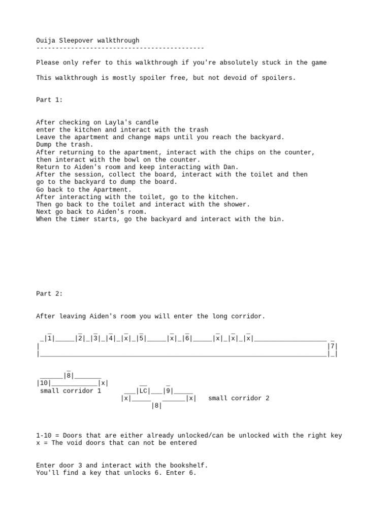 Walkthrough | PDF | Home
