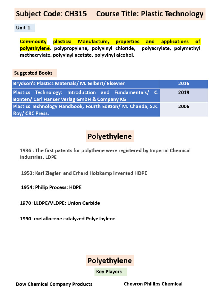 Polyethylene | PDF