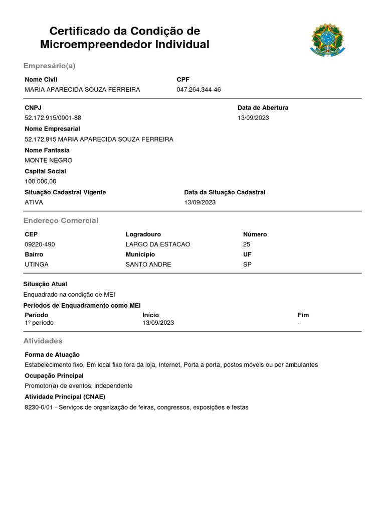 Maria Aparecida | PDF
