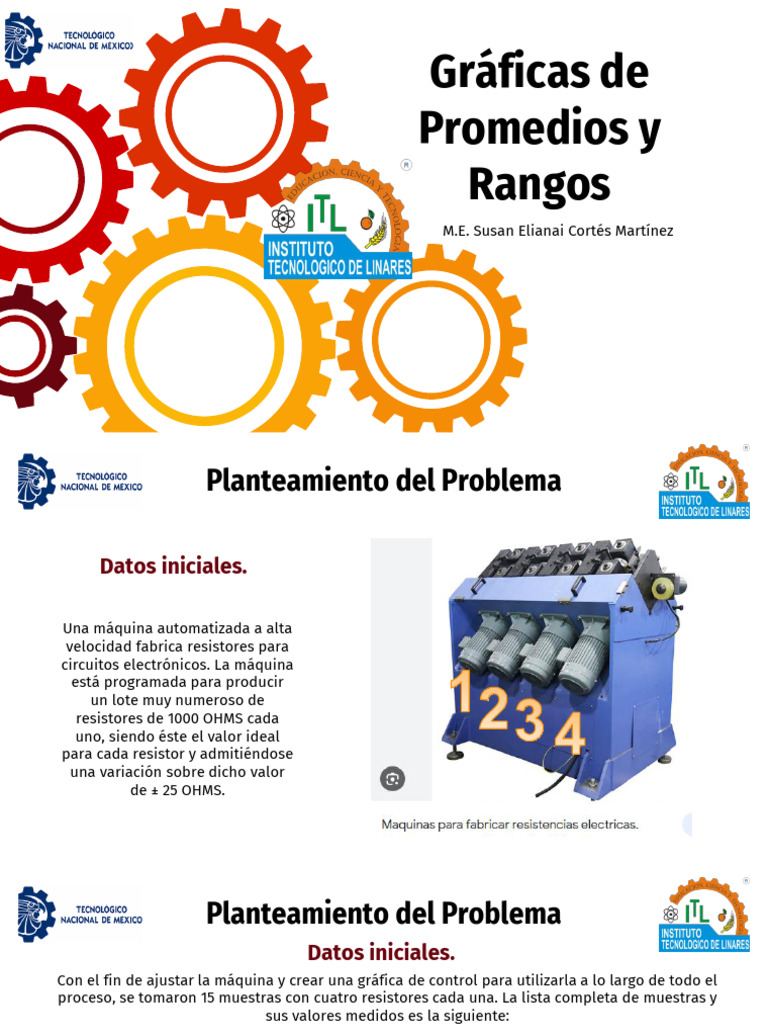 Graficas de Control X y R | PDF