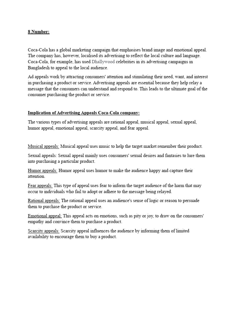 Coca Cola | PDF | Advertising | Brand