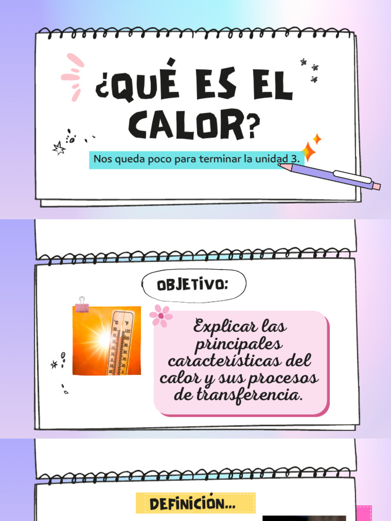 ¿Qué Es El Calor | PDF