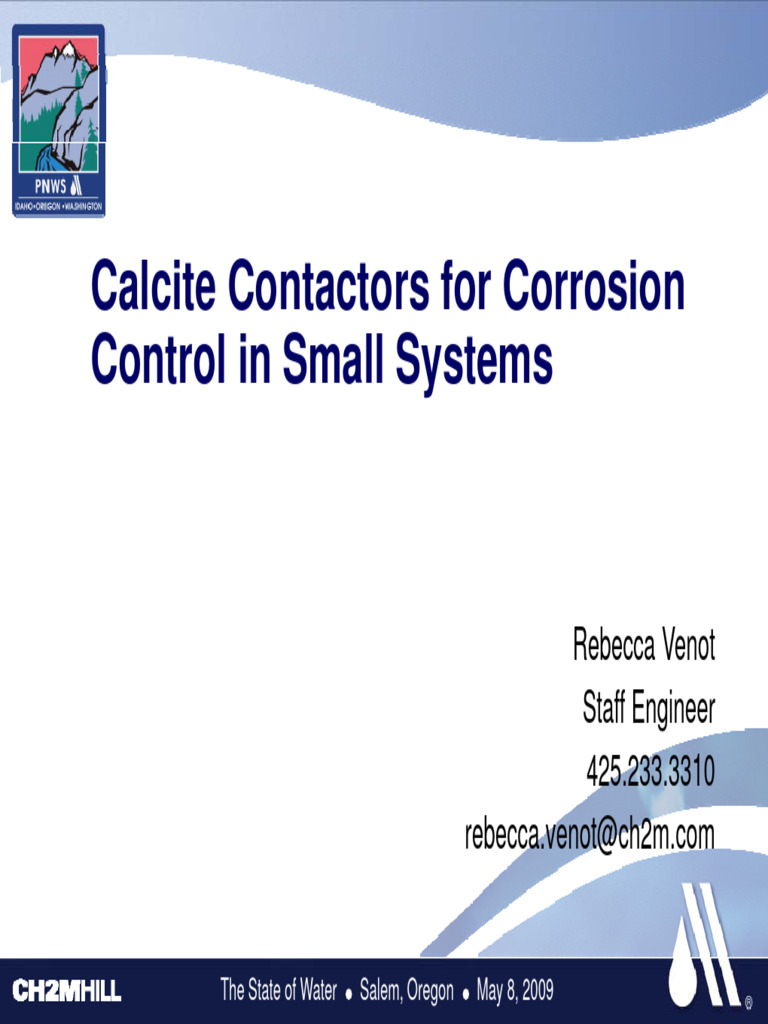 WT - FriAM - Venot - Calcite Contactors | PDF