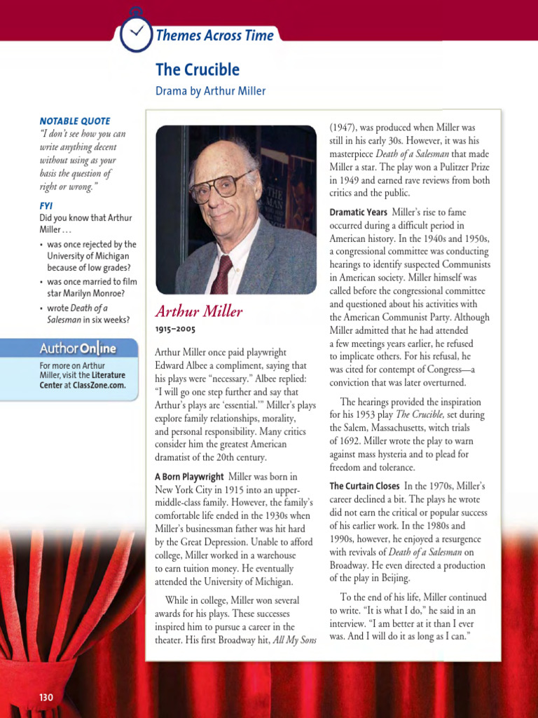 The Crucible Act 1 | PDF