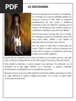 La Leyenda de La Siguanaba | PDF | Libros para adolescentes