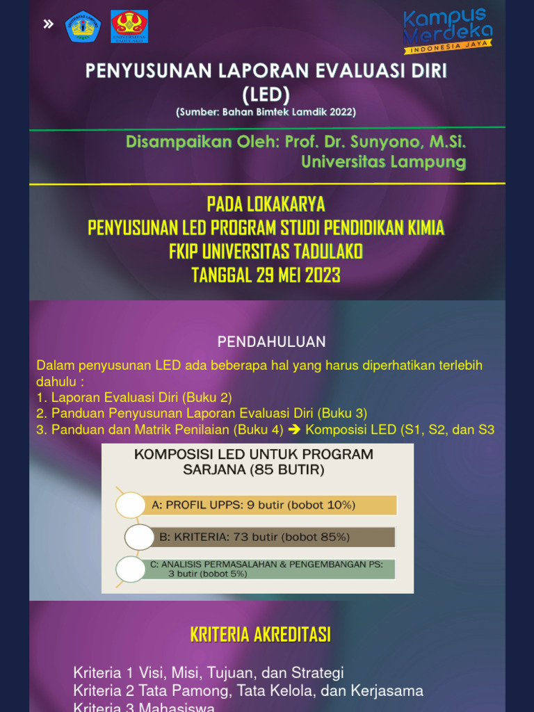 Sunyono - Penyusunan LED - MEI 2023 | PDF