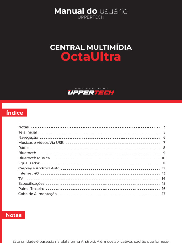 Manual Octa Ultra | PDF