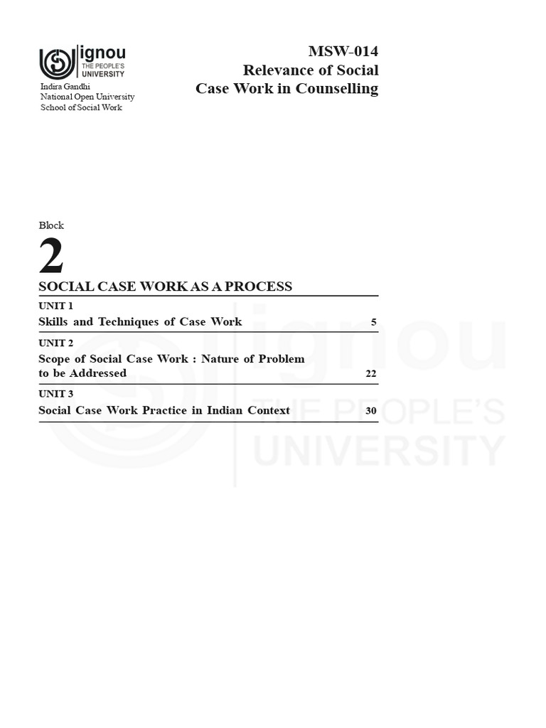 Casework Interviews and Skills | PDF | Body Language | Psychotherapy