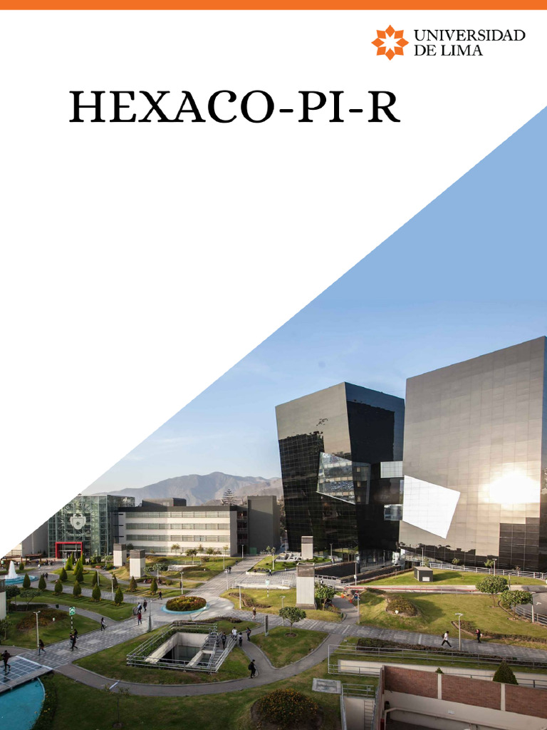 Manual de Interpretación HEXACO-PI-R | PDF | Evaluación | Escala Likert