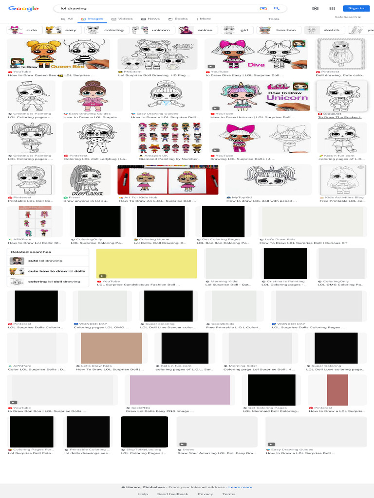 Lol Drawing - Google Search | PDF