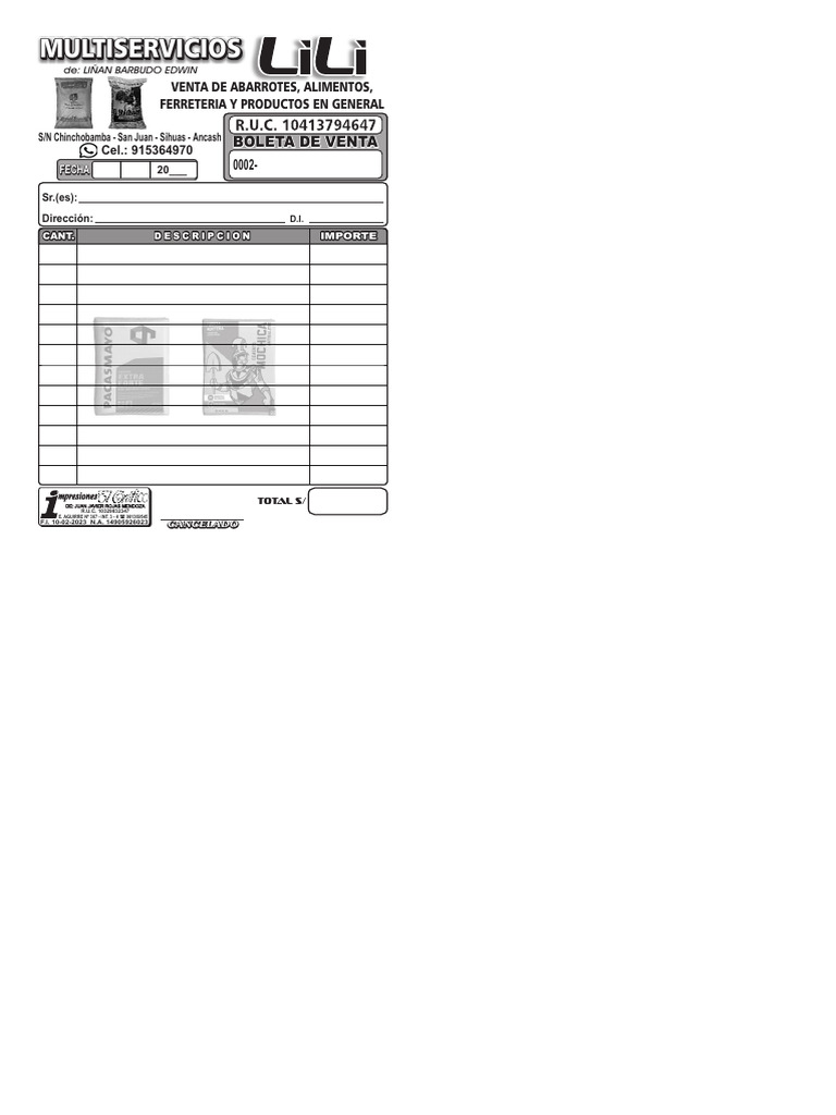 Multiservicios Lili | PDF