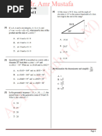 UPCAT Mathematics Practice Questions Set 2 | PDF | Triangle ...