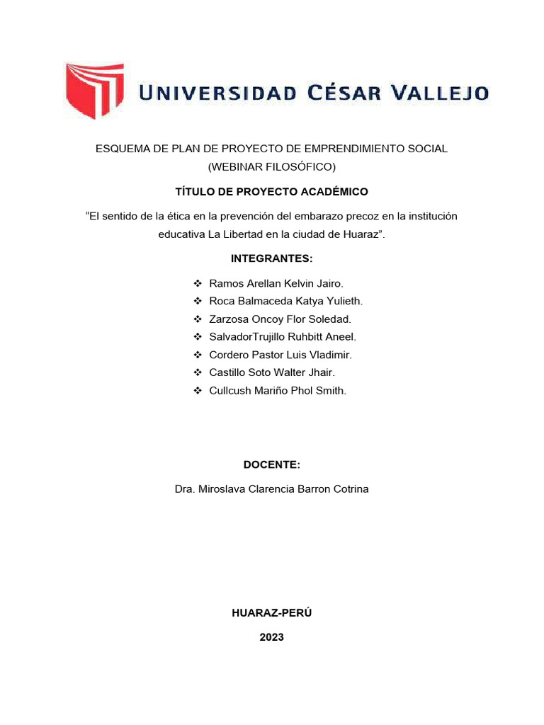 Proyecto de Filosofía y Ética Finalll | PDF