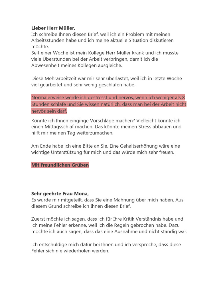 Lieber Herr Müller | PDF
