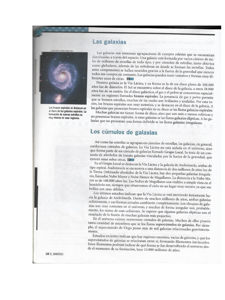 tp6 Las Galaxias | PDF