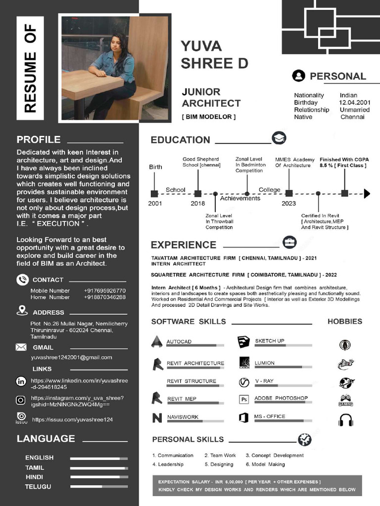 Portfolio (Yuvashree D) | PDF