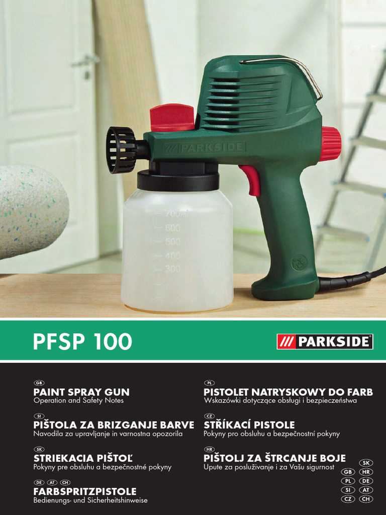 Manual Parkside PFSP 100 | PDF