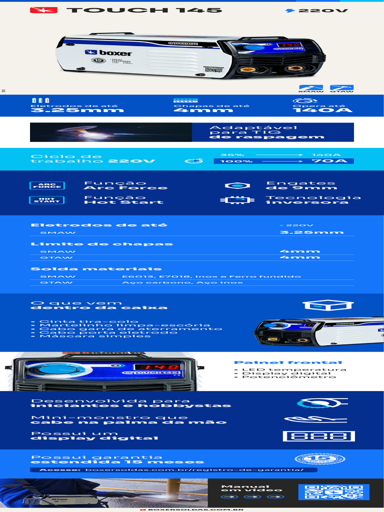 Catalogo Touch 145 220v | PDF