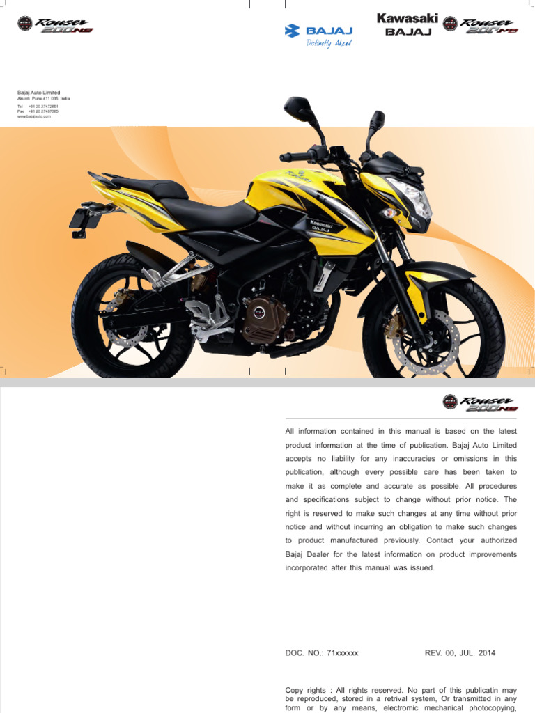 Rouser 200ns | PDF