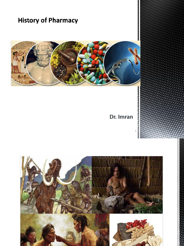 Evolution of Pharmacy Through History | PDF