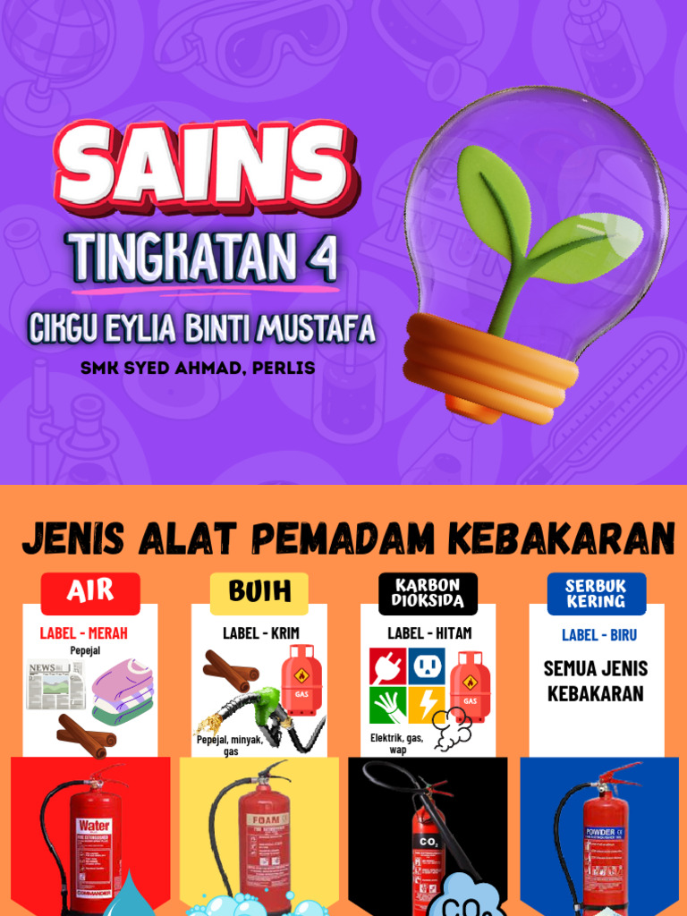 Nota Canva Sains KSSM Tingkatan 4 | PDF