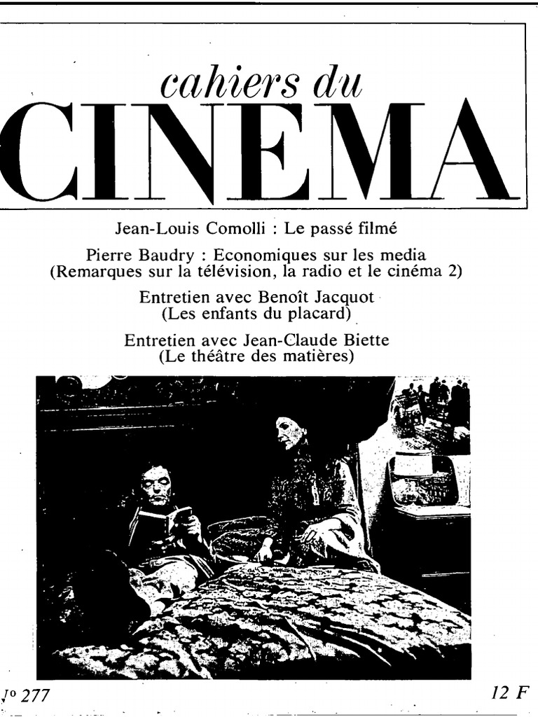 Cahiers Du: Cinema | PDF