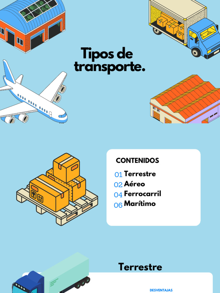 Tipos de Transporte. | PDF