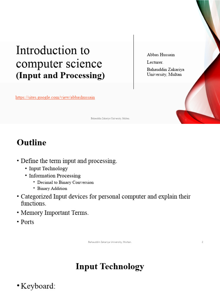 02-Introduction To Computer | PDF | Computer Data Storage | Computer ...
