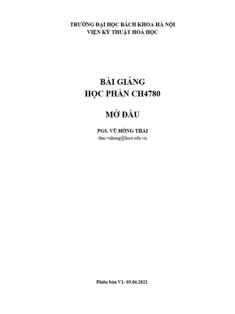 00CH4780 MoDau | PDF