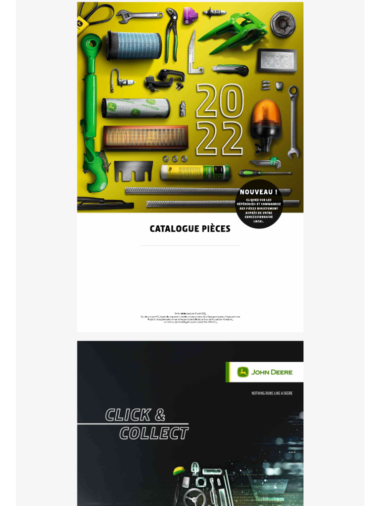 Catalogue John Deere 2022 | PDF