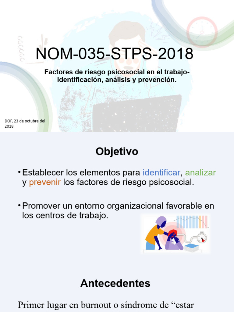 NOM 035 STPS 2018 Presentación | PDF