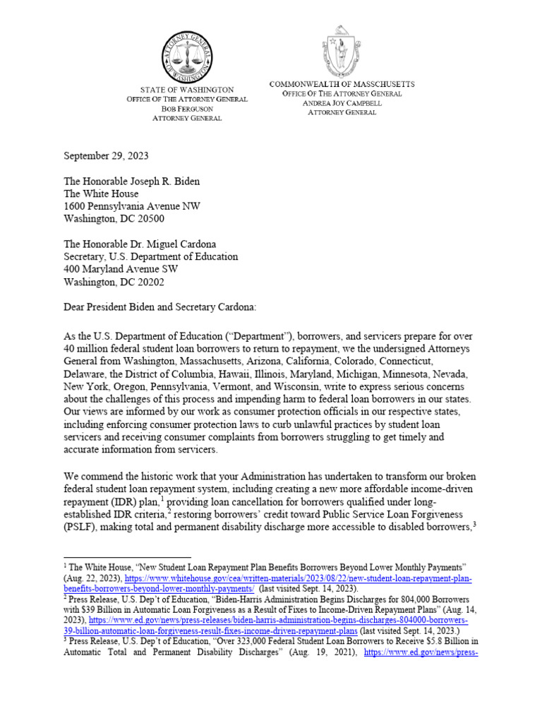 Concerns Over Student Loan Repayment Issues | PDF