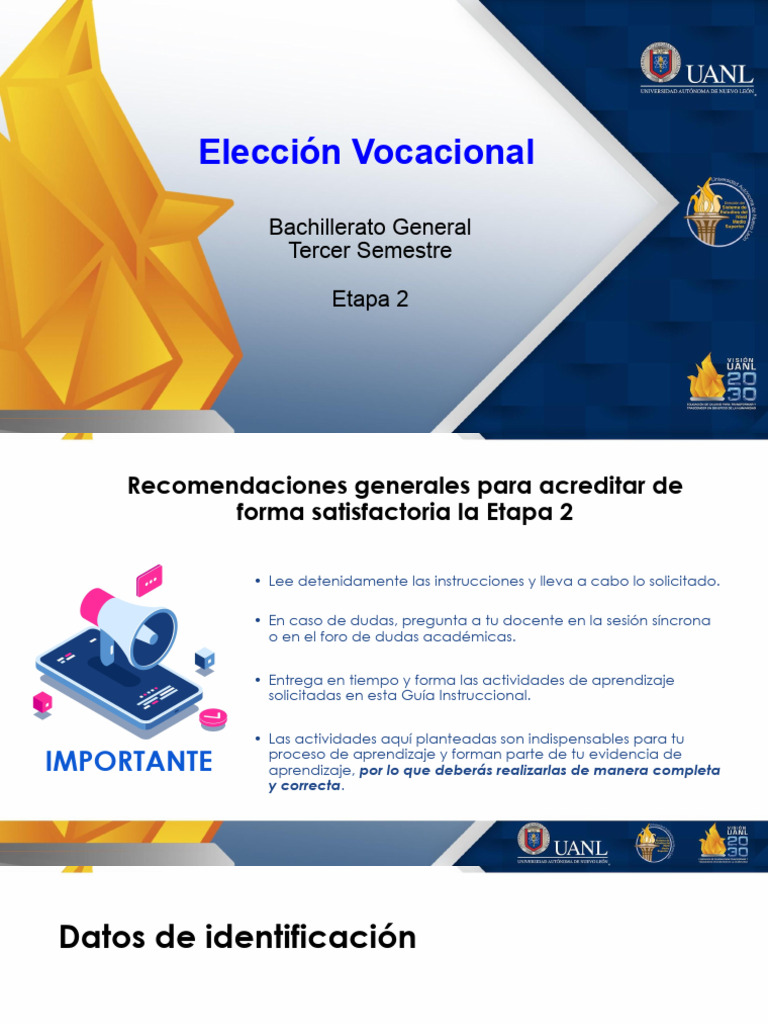 GI-Elección Vocacional-Etapa 2 | PDF