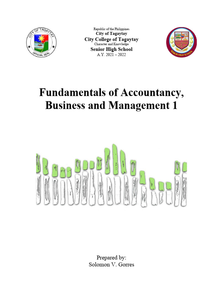 ABM 1 Front Page | PDF