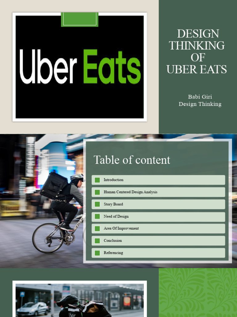 Research On Uber Eats Design (Autosaved) | PDF | Computing