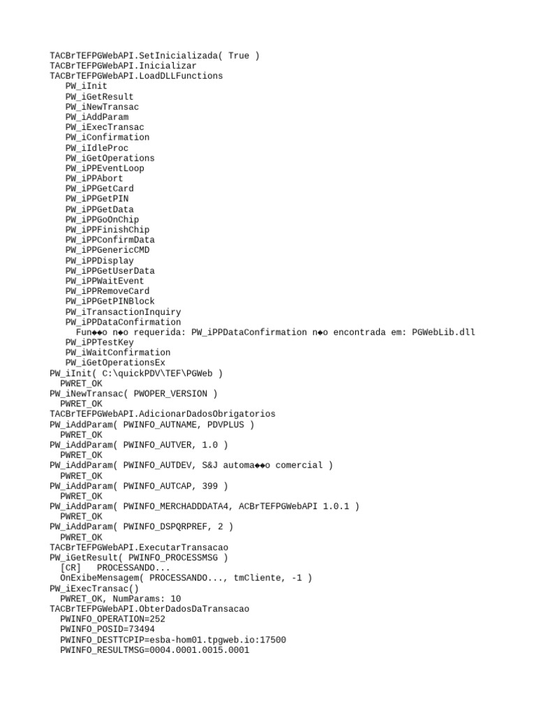 Log Manual Tef | PDF
