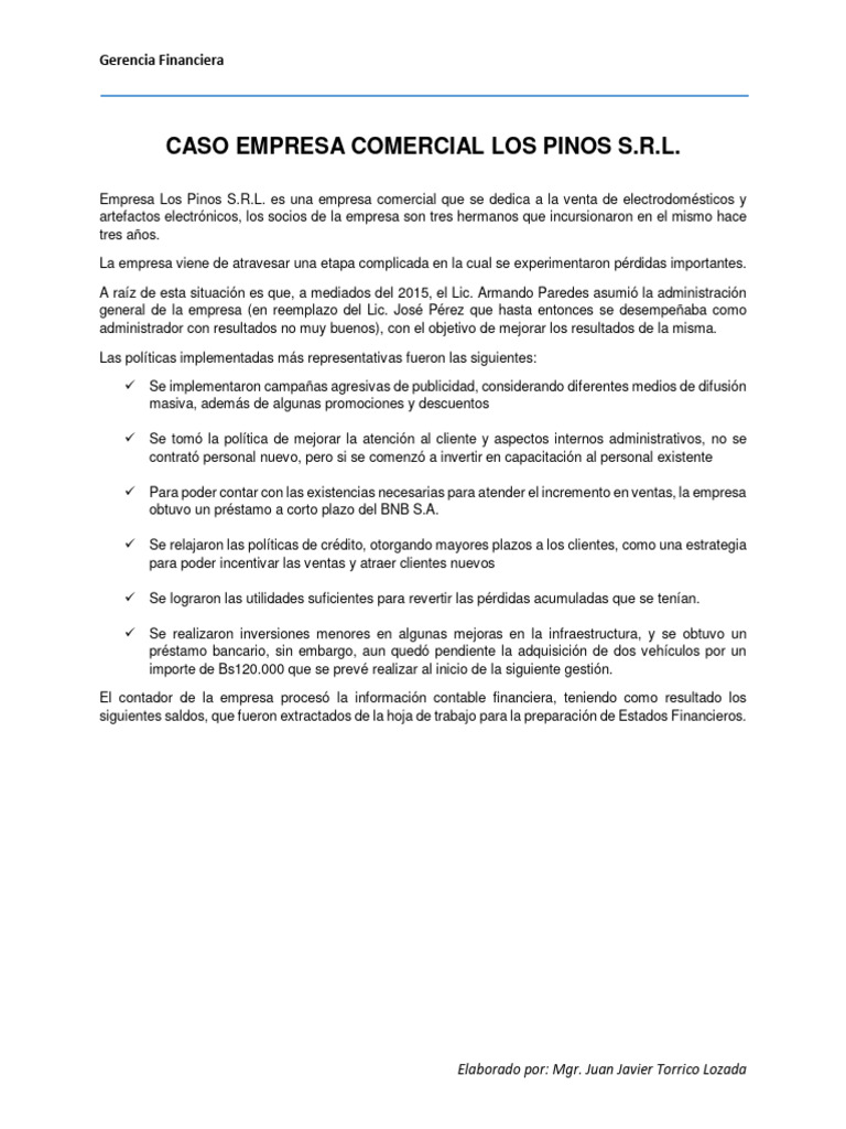 Caso Los Pinos | PDF