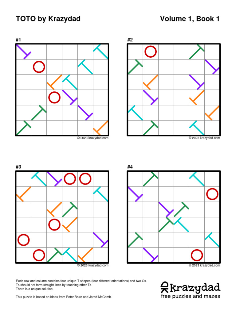 Toto | PDF | Puzzles | Games Of Mental Skill