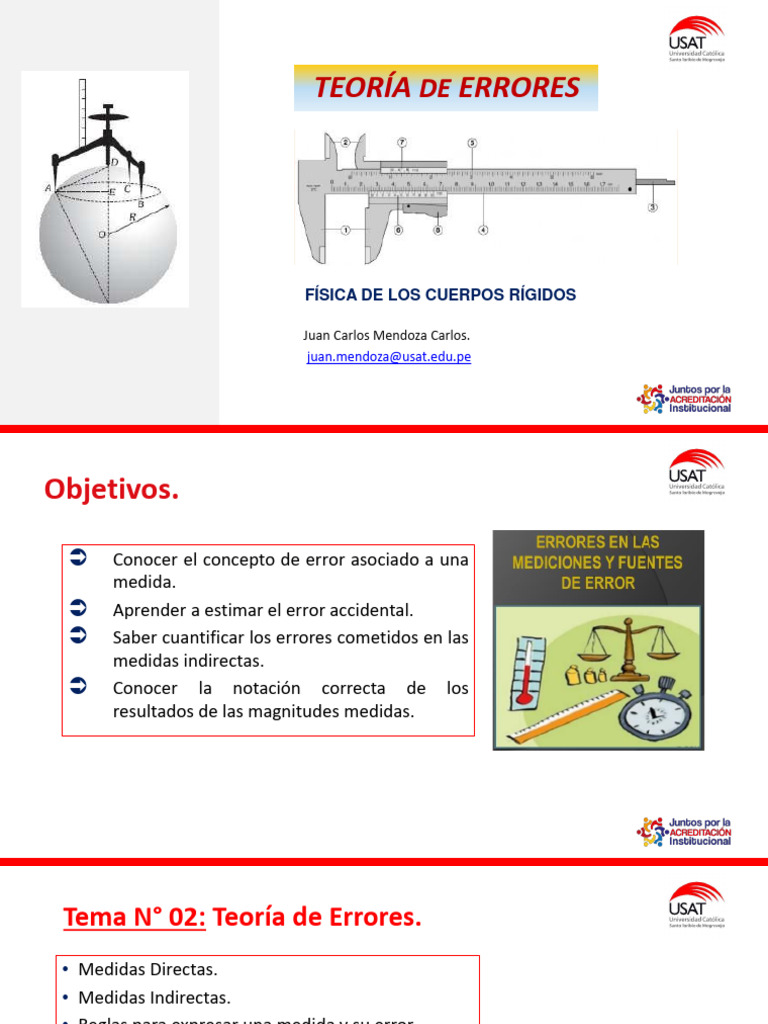 TEMA 02 Teoría de Errores | PDF