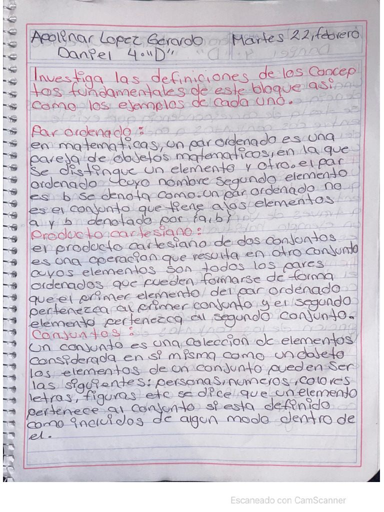 U2 TAREA 4 Conceptos Principales Relaci | PDF