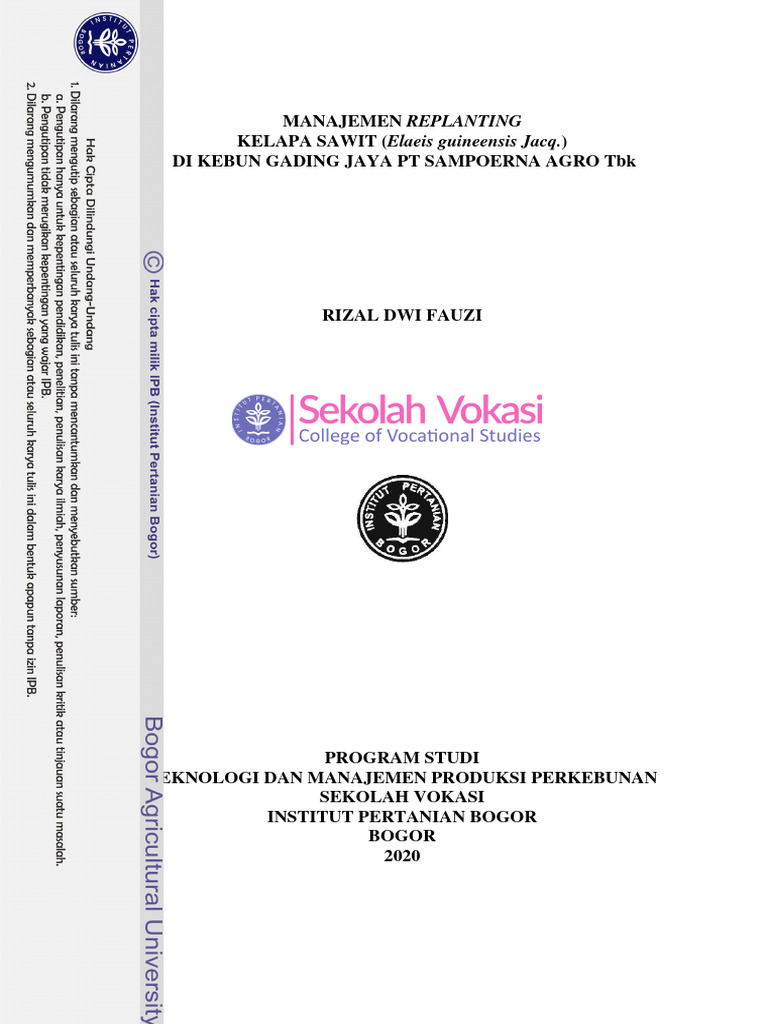 J3T117077 01 Rizal Dwi Fauzi Cover PDF | PDF