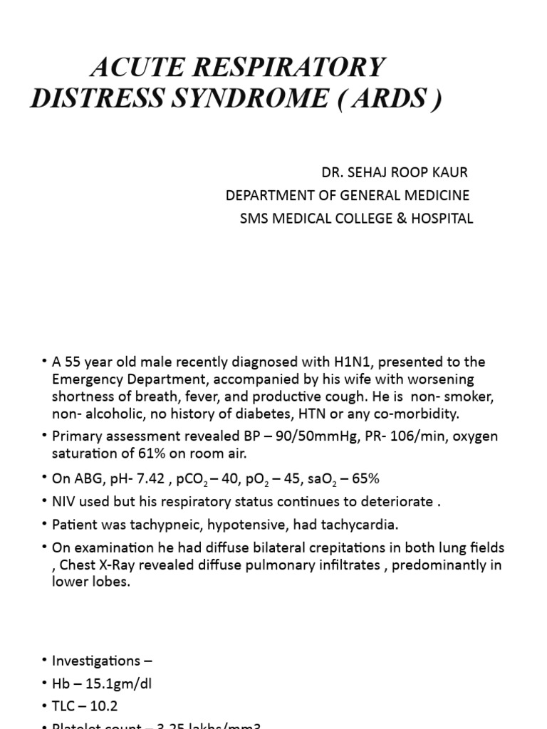 ARDS | PDF