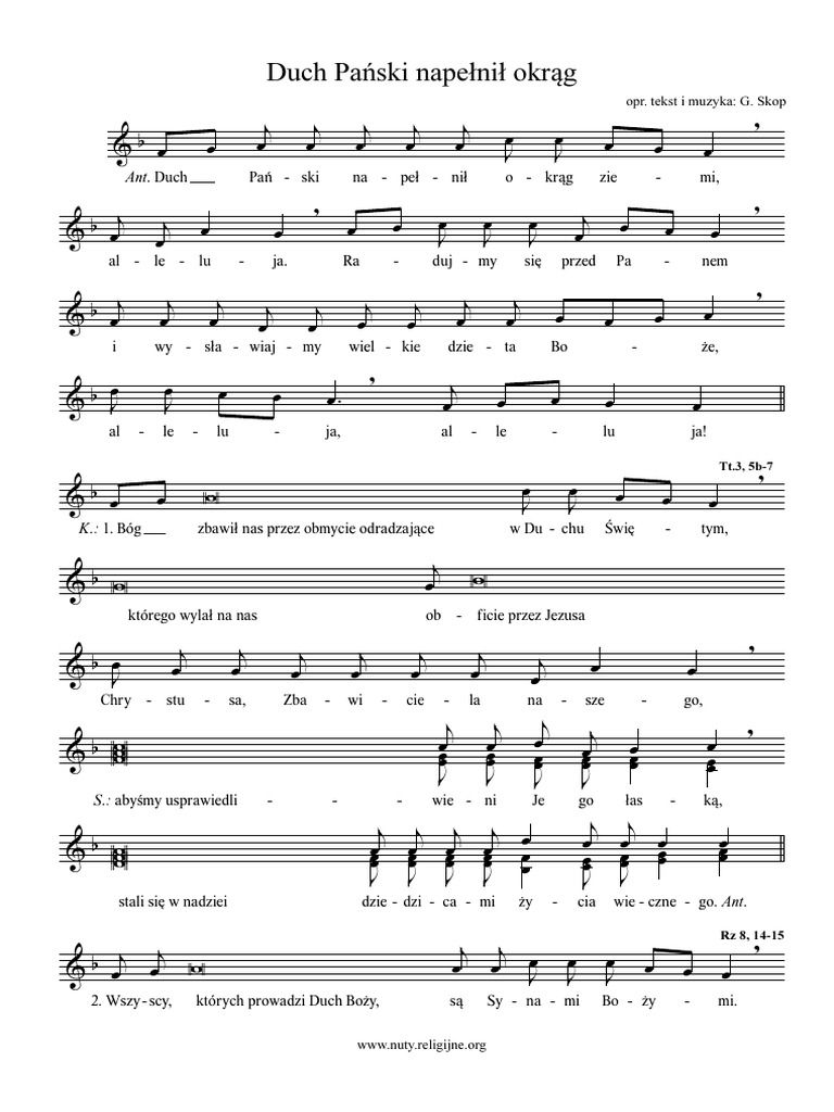 Duch Panski Napelnil Okrag | PDF