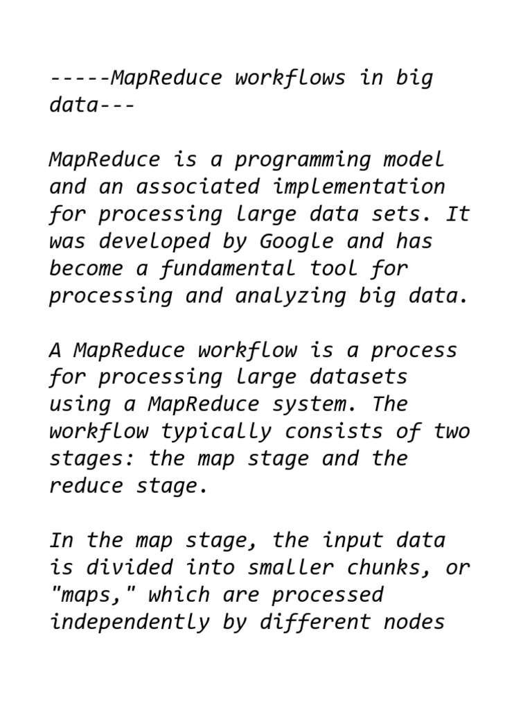 Map Reduce | PDF | Map Reduce | Apache Hadoop