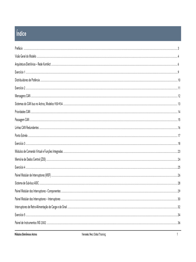 Apostila Actros Completo | PDF