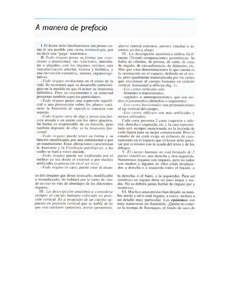 Prefacio Latarjet | PDF