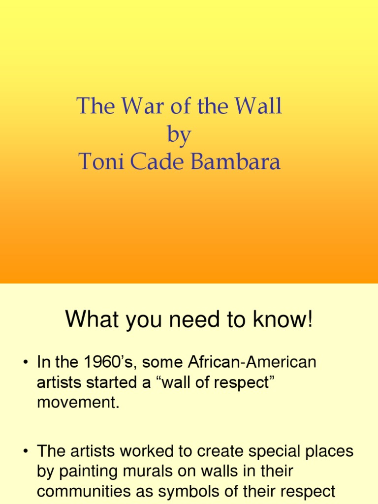 The War of The Wall | PDF | African American Civil Rights Movement ...