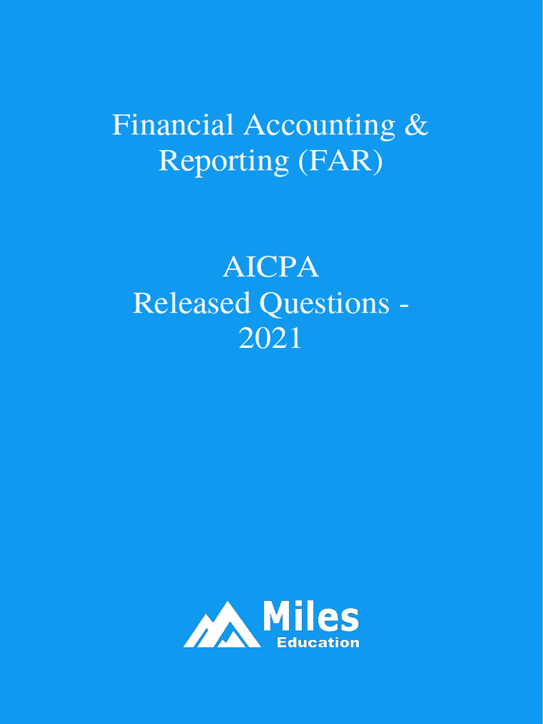 Aicpa Far | PDF