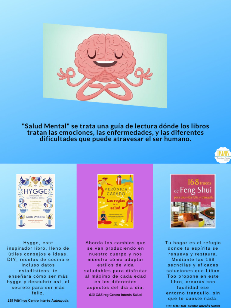 Guía de Lectura - Salud Mental-2020 | PDF | Desarrollo personal ...