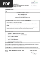Arthrexin 25mg: Uses and Dosage Guide | PDF
